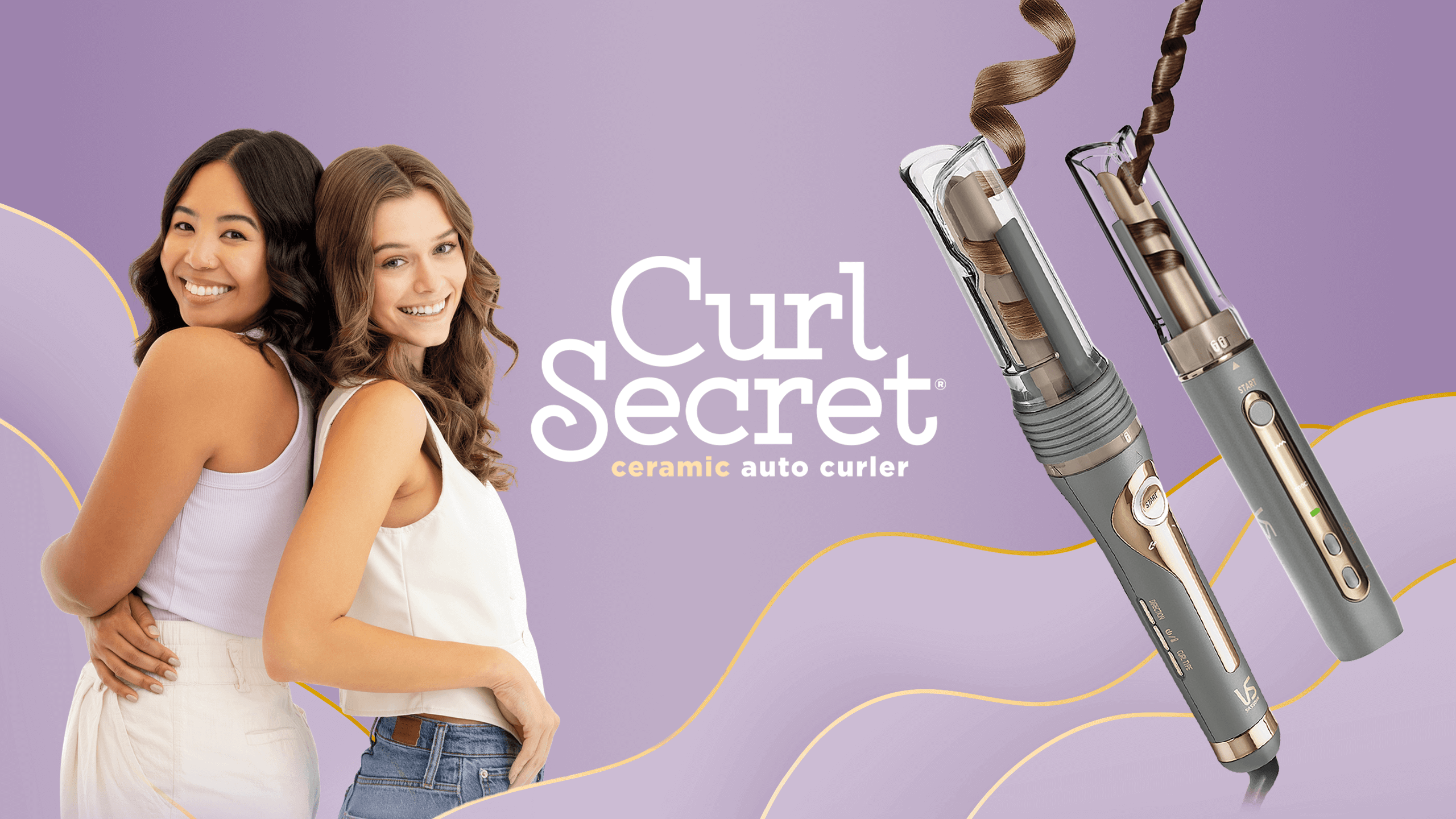 Curl Secret® Auto Curler for perfect curls | | VS Sassoon Australia